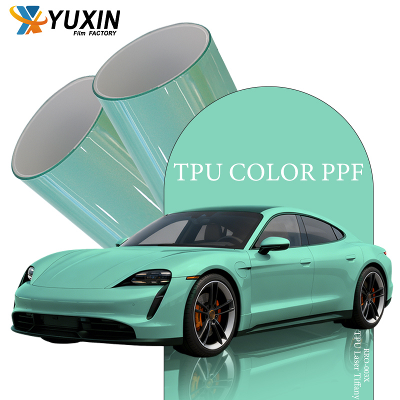High Quality Glossy Satin Color PPF Car Vinyl Wrap TPU Easy Install ...